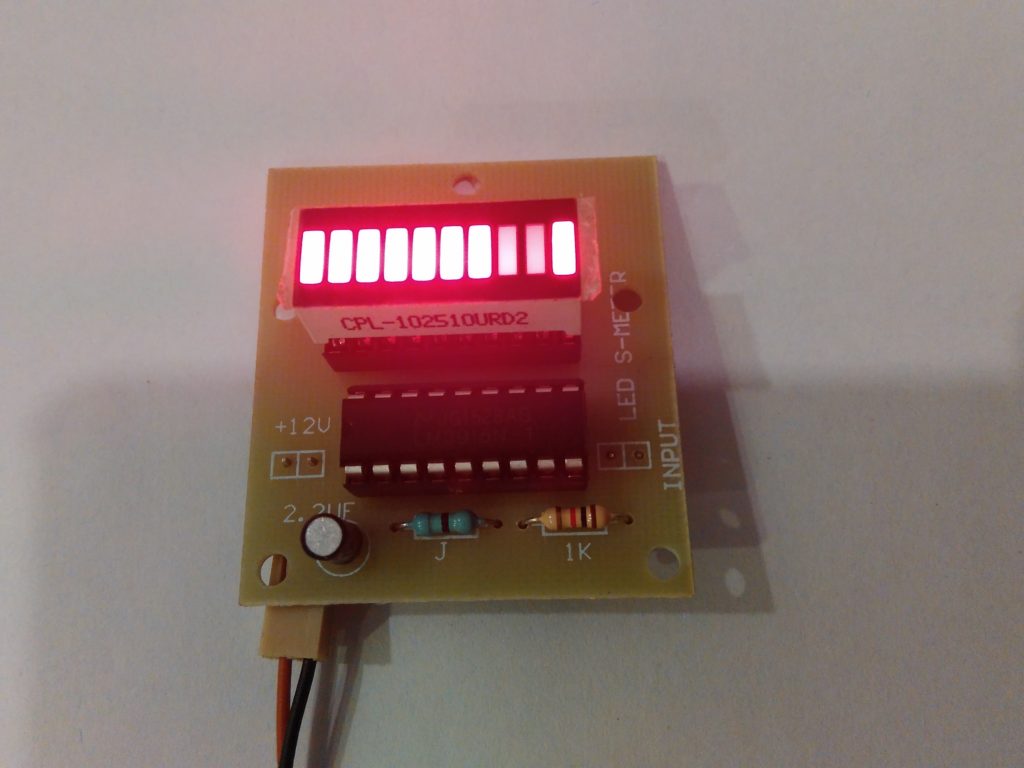 Led S.Meter Red - Ham Radio Hobby Kits