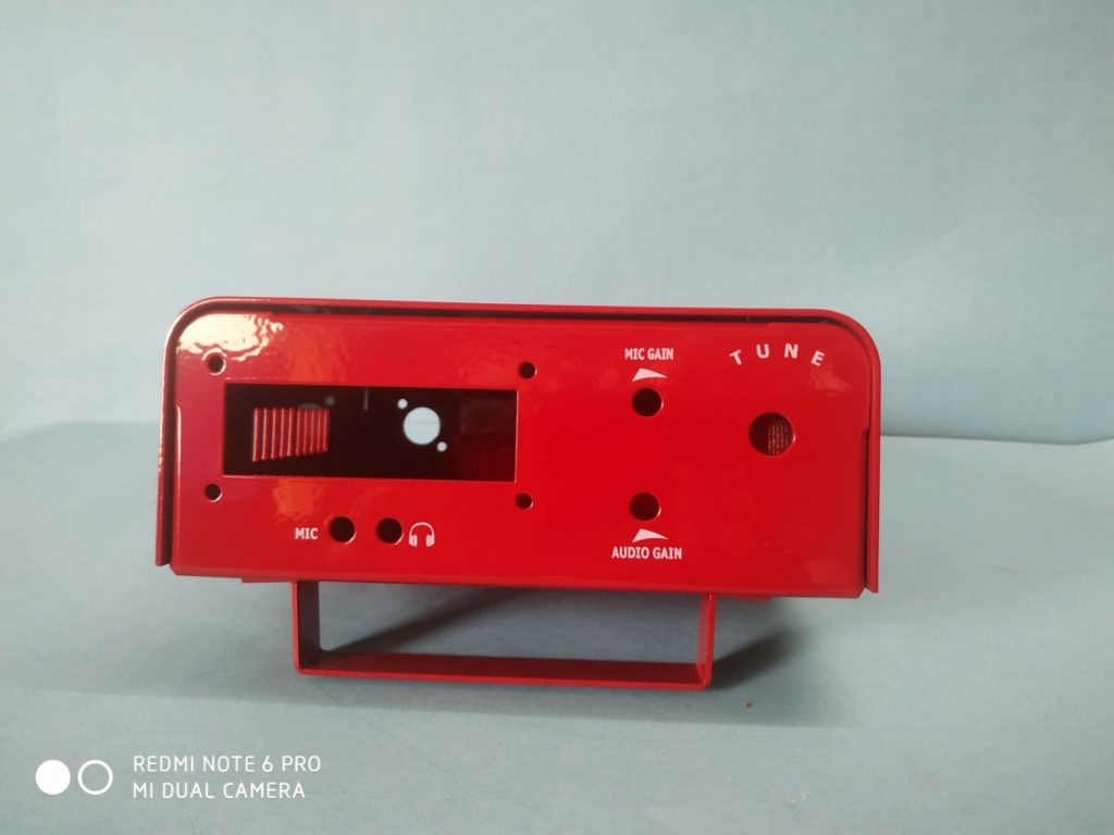 Universal Maroon Case II For Bitx 40 - Amateur Radio Kits