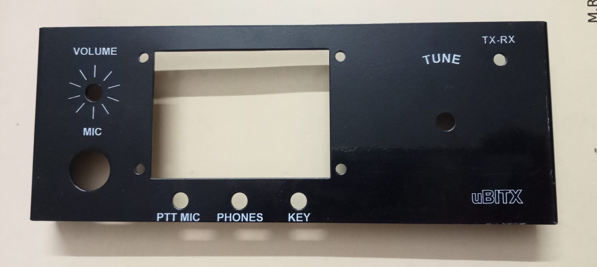 Faceplate For Nextion 2.8 Inch Display - Amateur Radio Kits